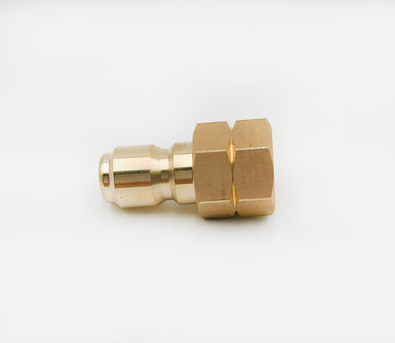 Quick Disconnect Plugs - 3/8" F Plug - Brass | J.E. Adams